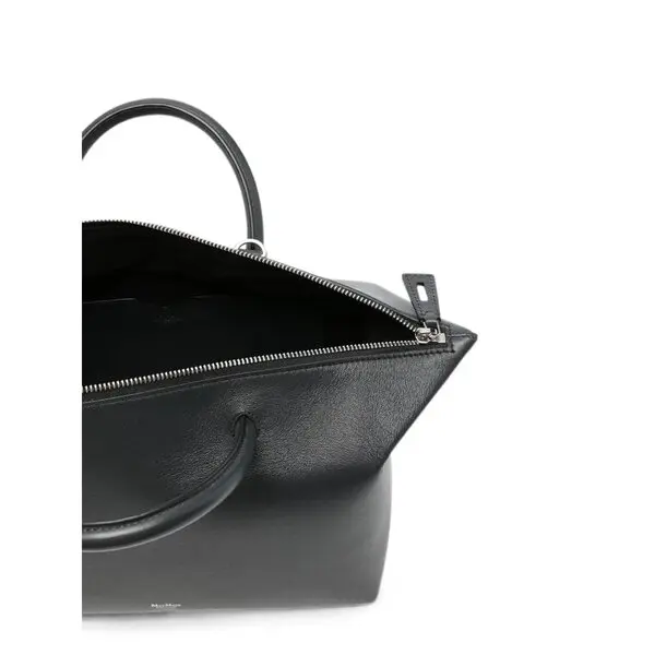 Max Mara Leather Tote - Gray