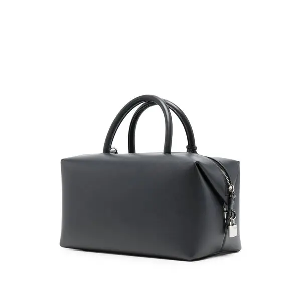 Max Mara Leather Tote - Gray