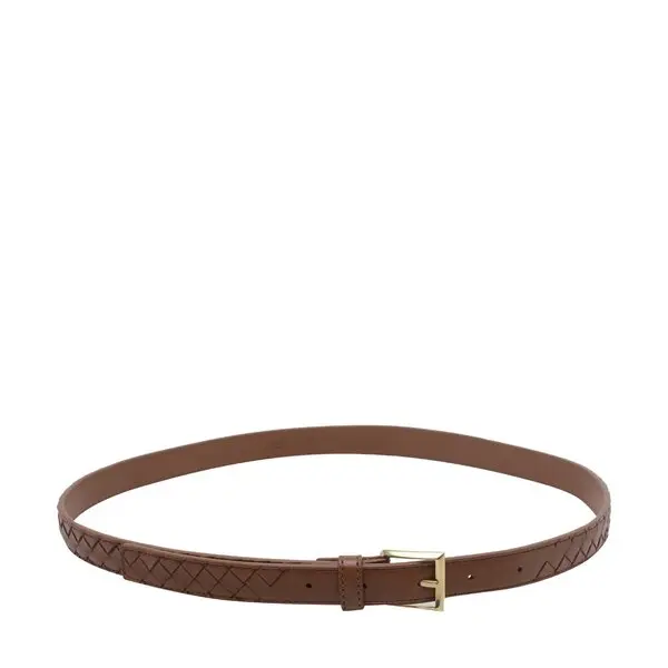 Bottega Veneta Solo Belt - Brown