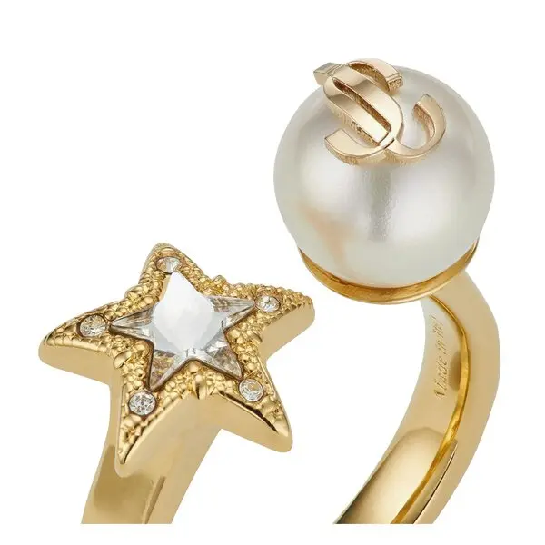 JIMMY CHOO Jc Star Pearl Ring
