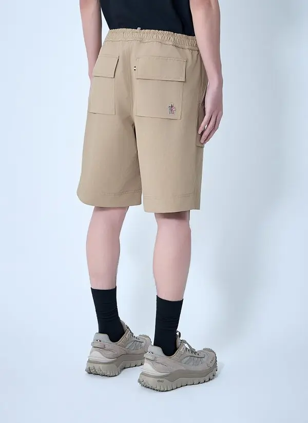 Moncler Elasticated Waist Cargo Shorts