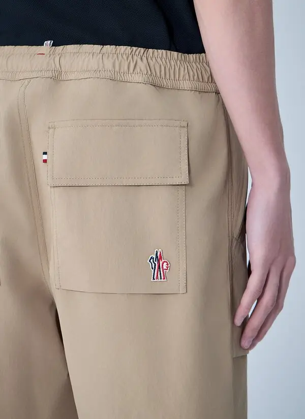 Moncler Elasticated Waist Cargo Shorts