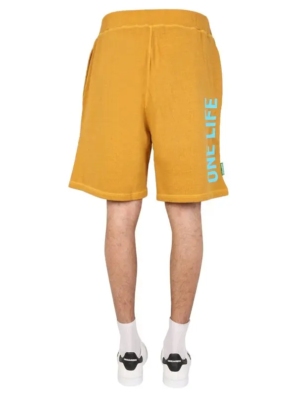 Dsquared2 One Life One Planet Bermuda Shorts