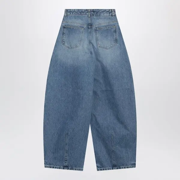 Jacquemus Ovalo Denim Jeans - Blue