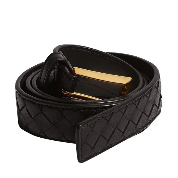 Bottega Veneta Solo Belt - Brown