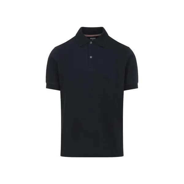 Paul Smith Emb Placket Polo - Blue