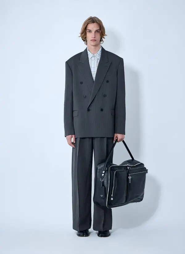 Acne Studios Double-breasted Suit Jacket - Gray