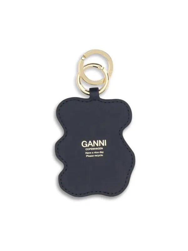 GANNI Teddy Bear Keyring - Multicolor
