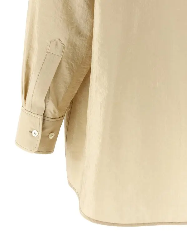 LEMAIRE Tie' Shirt - Cream