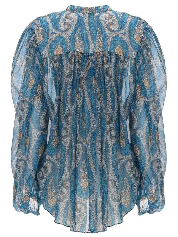 Etro Silk Shirt - Blue