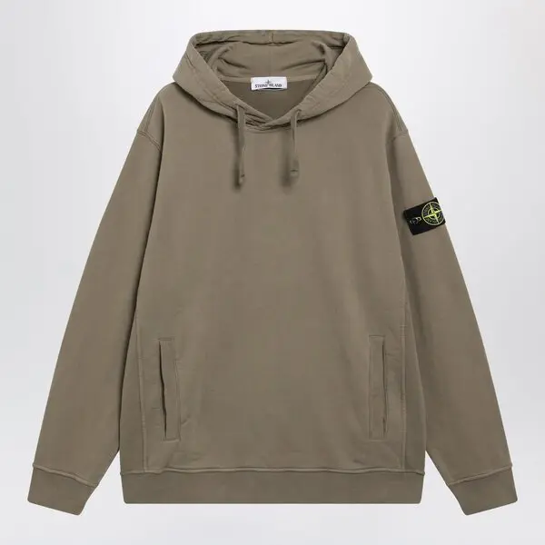 Stone Island Military Cotton Crewneck Sweatshirt - Green