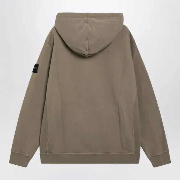 Stone Island Military Cotton Crewneck Sweatshirt - Green