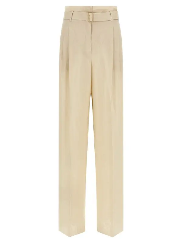 Max Mara Mstmateria' Pants - Cream