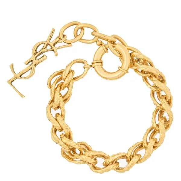 Saint Laurent Rope-chain Bracelet