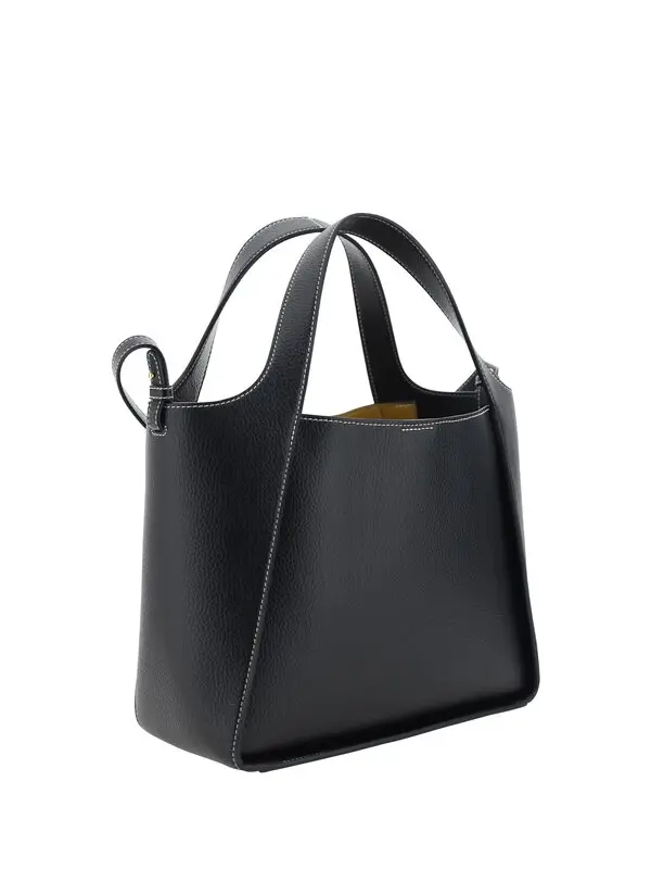 Stella McCartney Faux Leather Shoulder Bag - Black
