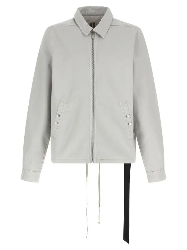 Rick Owens Cotton Jacket - Cream