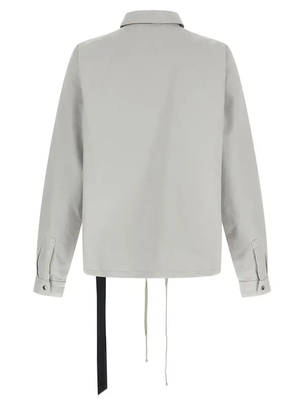 Rick Owens Cotton Jacket - Cream