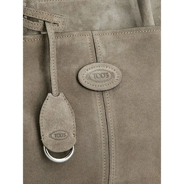 TOD'S Grey Bucket Bags