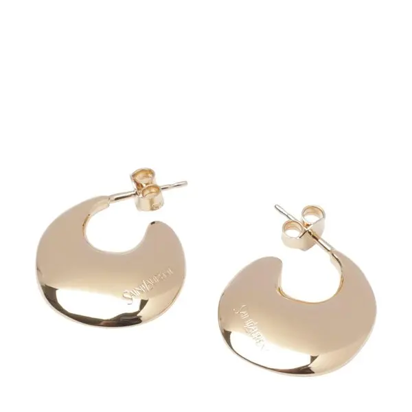 Saint Laurent Teardrop Earrings - Gold