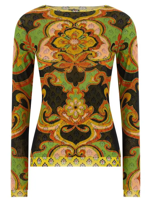 Etro Double-layer Mesh - Multicolor