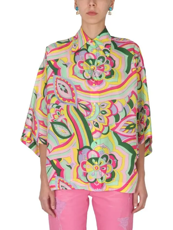 Dolce & Gabbana 60's Print Shirt - Multicolor