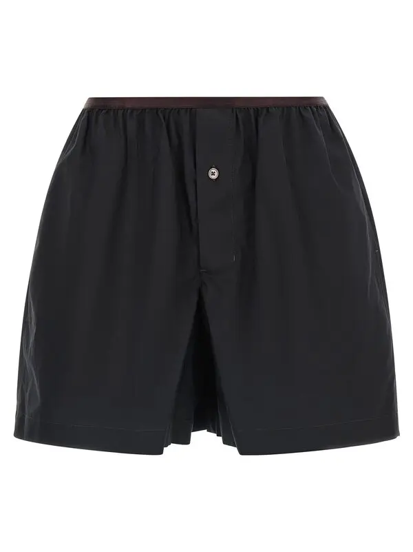 LEMAIRE Lightweight Cotton Boxer Shorts - Gray