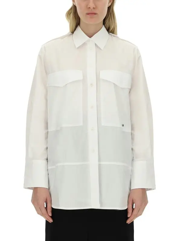 Victoria Beckham Oversize Pocket Shirt