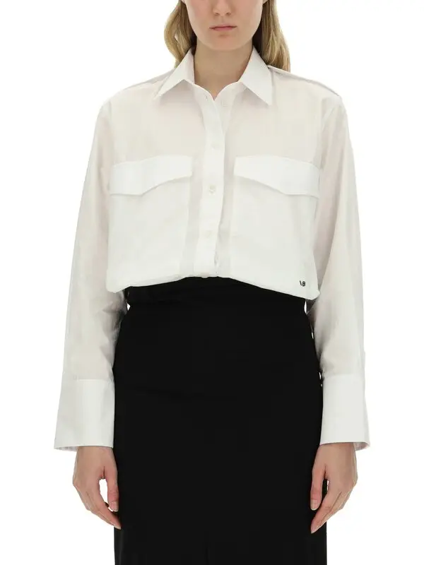 Victoria Beckham Oversize Pocket Shirt