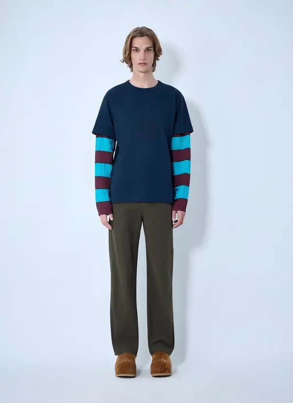 Dries Van Noten Contras Sleeves T-shirt