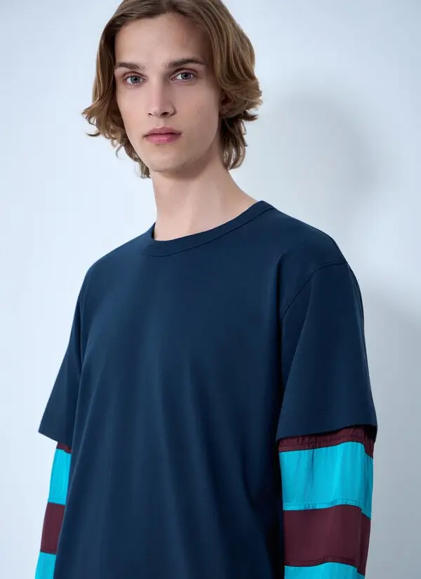 Dries Van Noten Contras Sleeves T-shirt