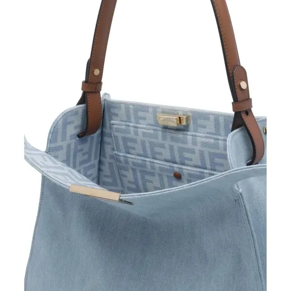 Fendi Medium Way Handbag - Blue