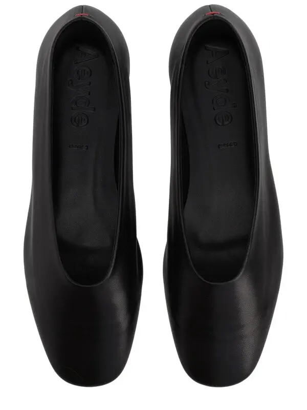 AeydĒ Dancer Kirsten Nappa Leather Flats