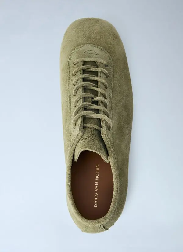 Dries Van Noten Suede Low-top Trainers