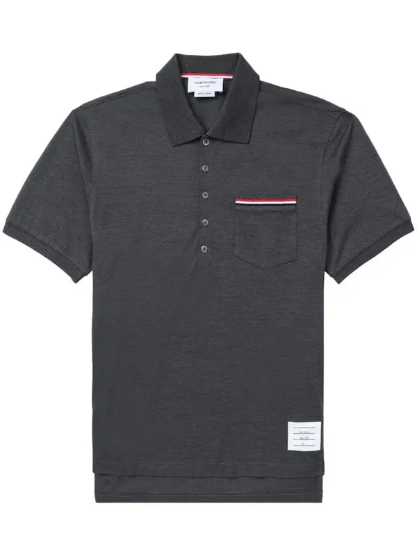 Thom Browne Cotton Polo Shirt - Multicolor