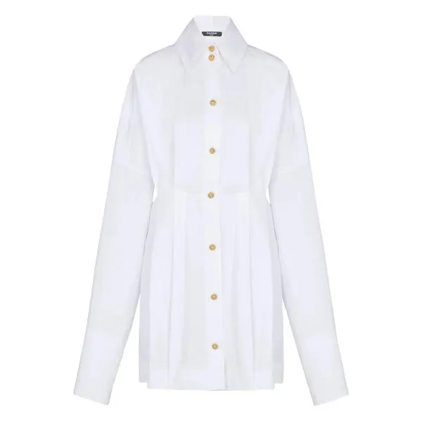 Balmain Poplin Day Dress