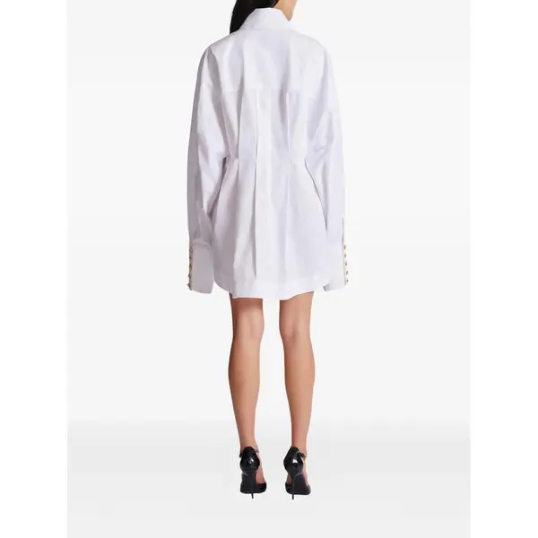 Balmain Poplin Day Dress