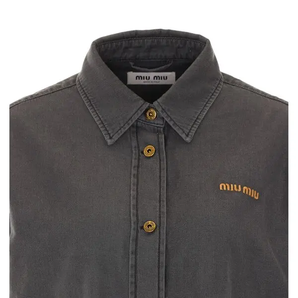 Miu Miu Light Denim Shirt