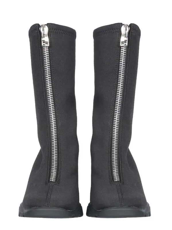 Alexander McQueen Slim Tread Boots - Black