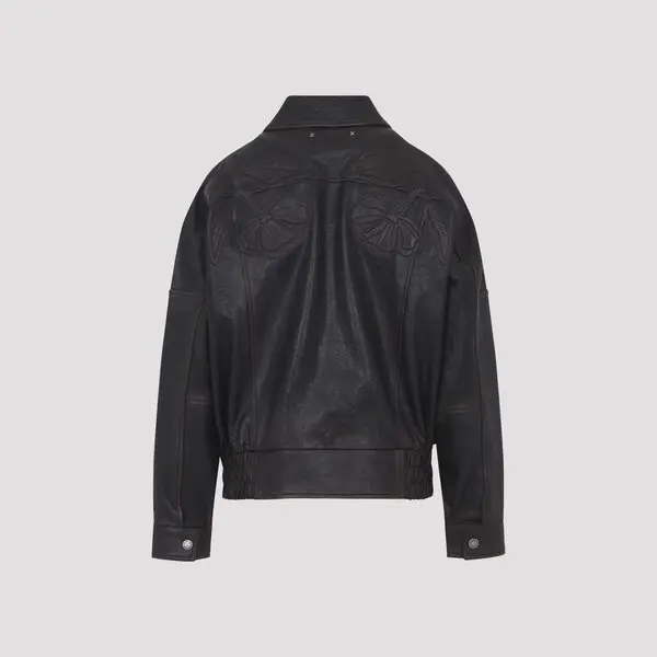 GOLDEN GOOSE Flower Embroidery Jacket