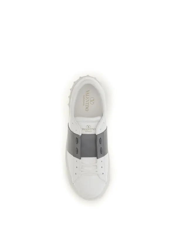 Valentino Garavani Open Sneakers - Silver
