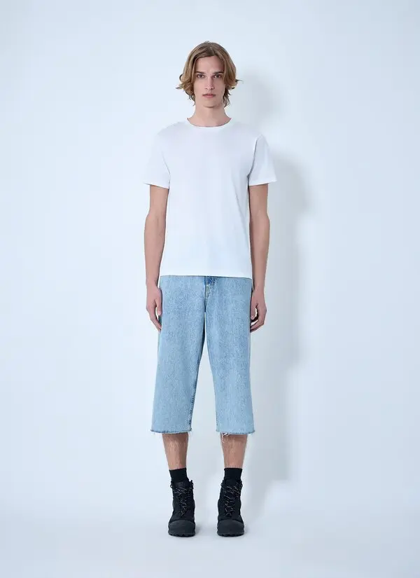 RIER Cotton Jersey T-shirt - White