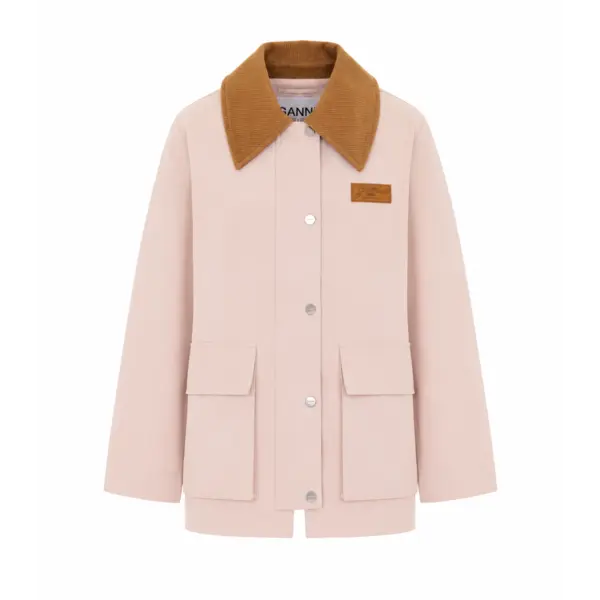 GANNI Jacket In Twill