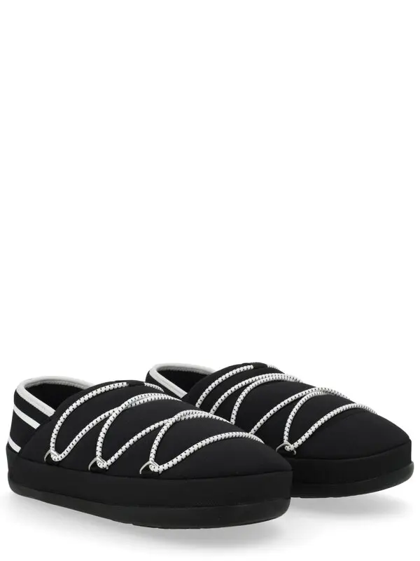 Moon Boot Slipper Icon - Black