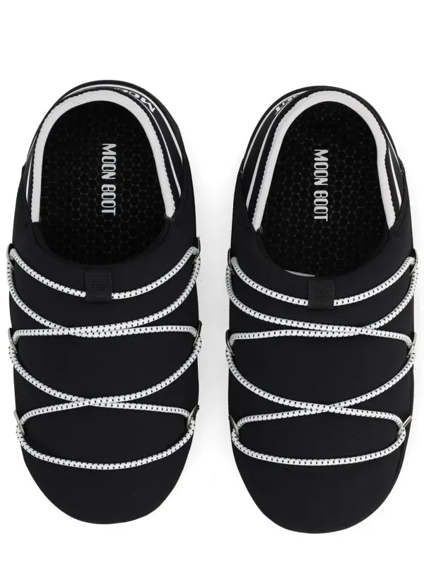 Moon Boot Slipper Icon - Black
