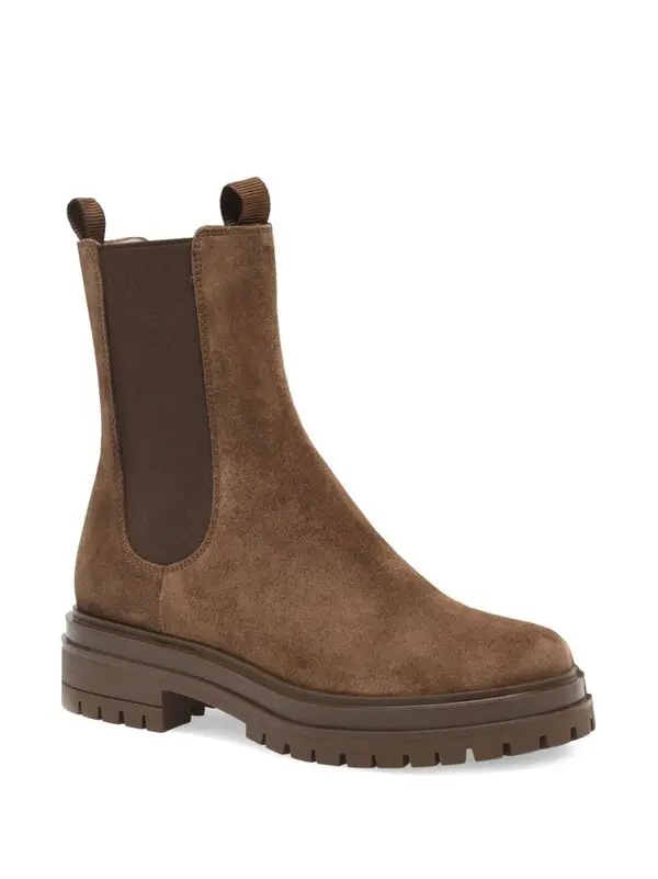 GIANVITO ROSSI Chester Suede Leather Boots - Multicolor
