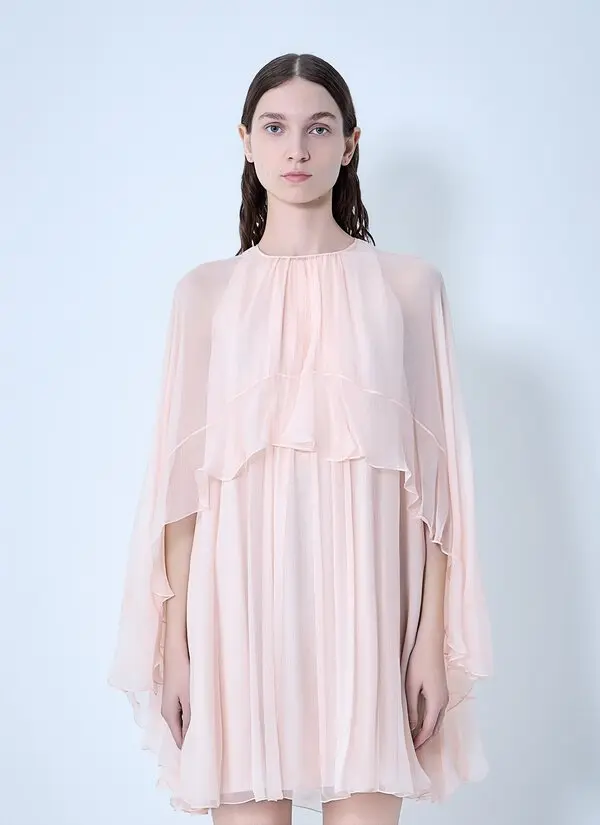 Chloé Silk Thin-strap Long Dress