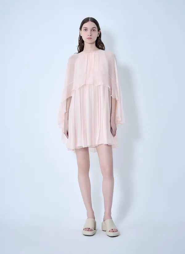 Chloé Silk Thin-strap Long Dress