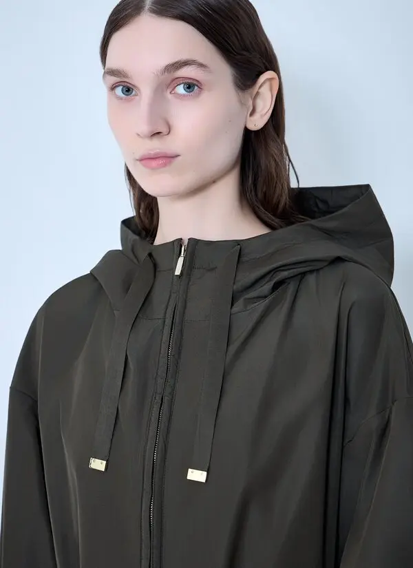 Max Mara Belted Hooded Coat