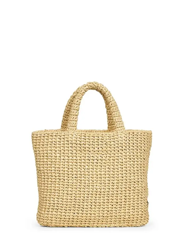 Prada Borse Natural Small Tote Bag