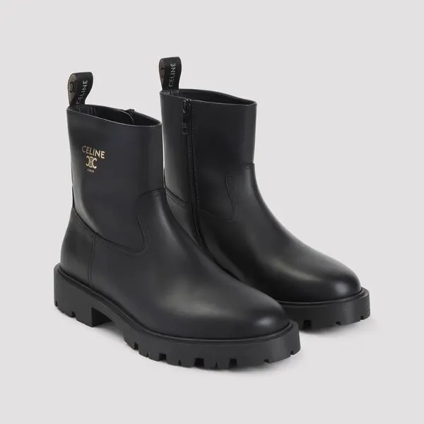 Celine Zipped 35 Boots